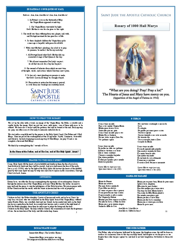 1000 Hail Mary Miracle Prayer – 1000 Hail Mary Rosary Prayer – NRIN