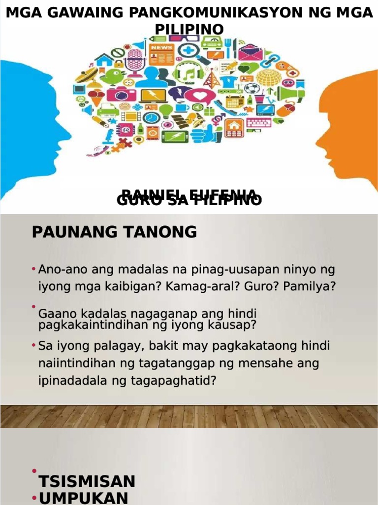 Paunang Tanong | PDF