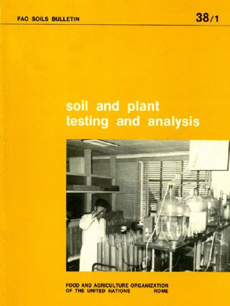 Soil and Plant Testing and Analysis | PDF | Fertilizer | Soil