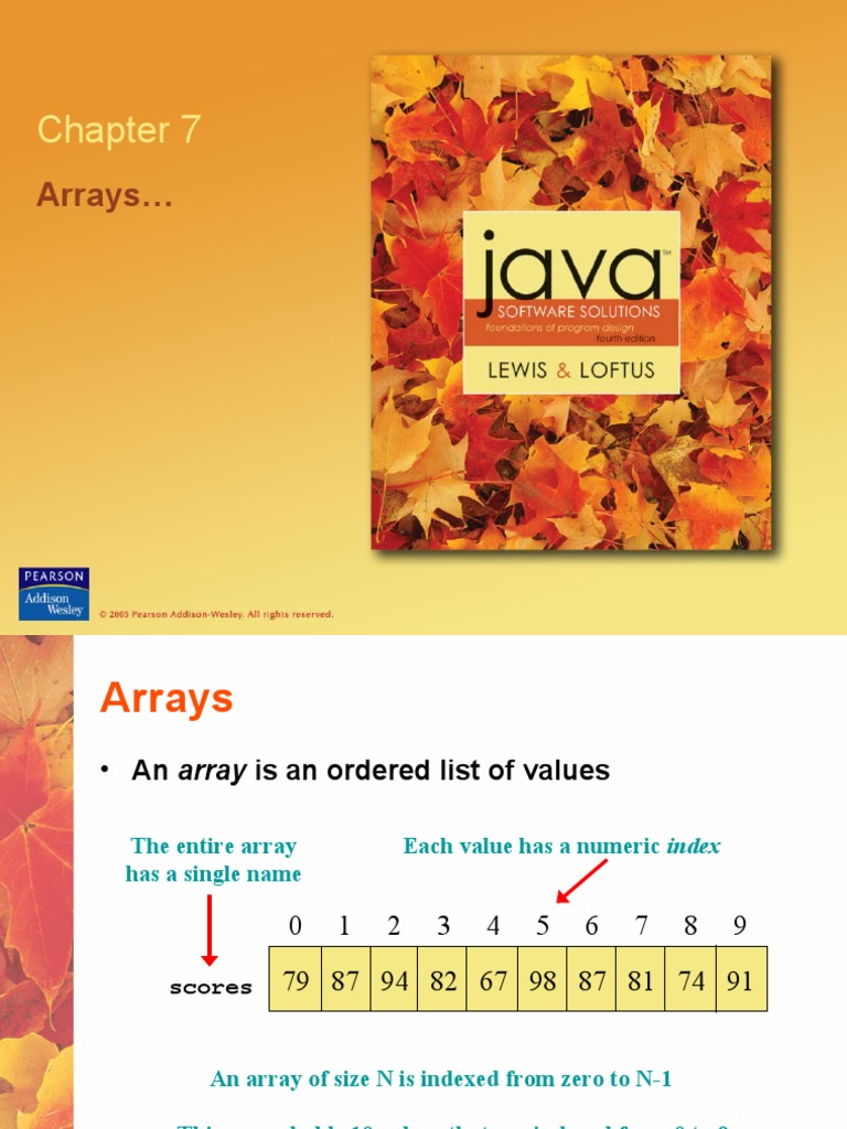 Arrays | PDF