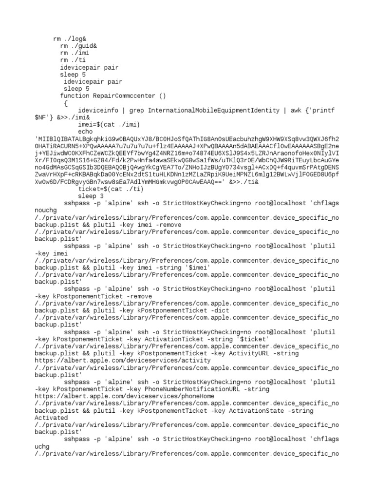 My Bypassi Cloud Script 3 | PDF | Unix Software
