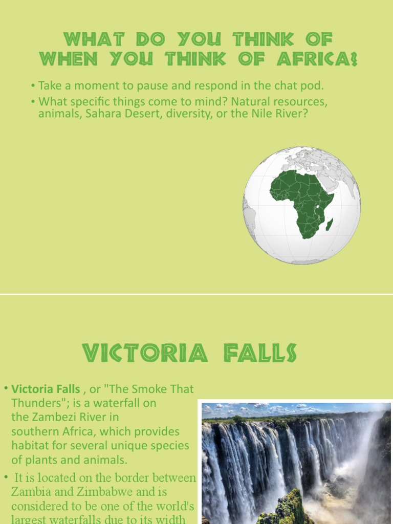 Africa Webquest Philbrick | PDF