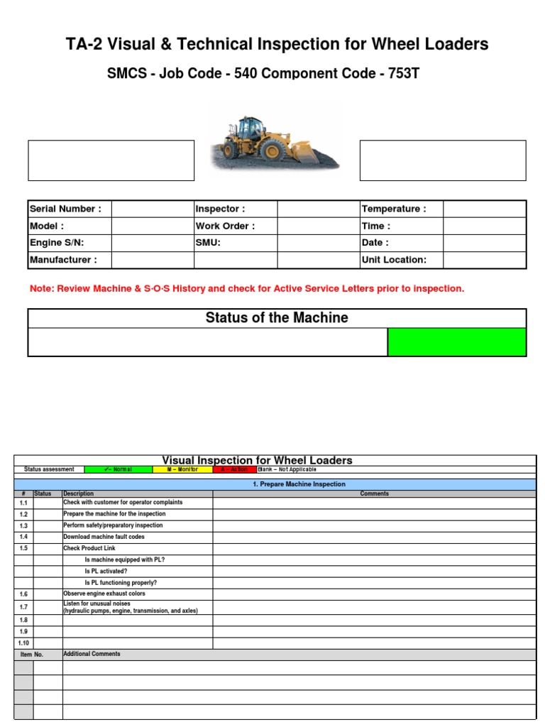 Teq - Inspection 1 | PDF | Transmission (Mechanics) | Axle