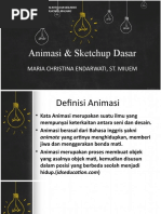 Membuat Atap Pada Sketchup - Tutorial Sekecap | PDF