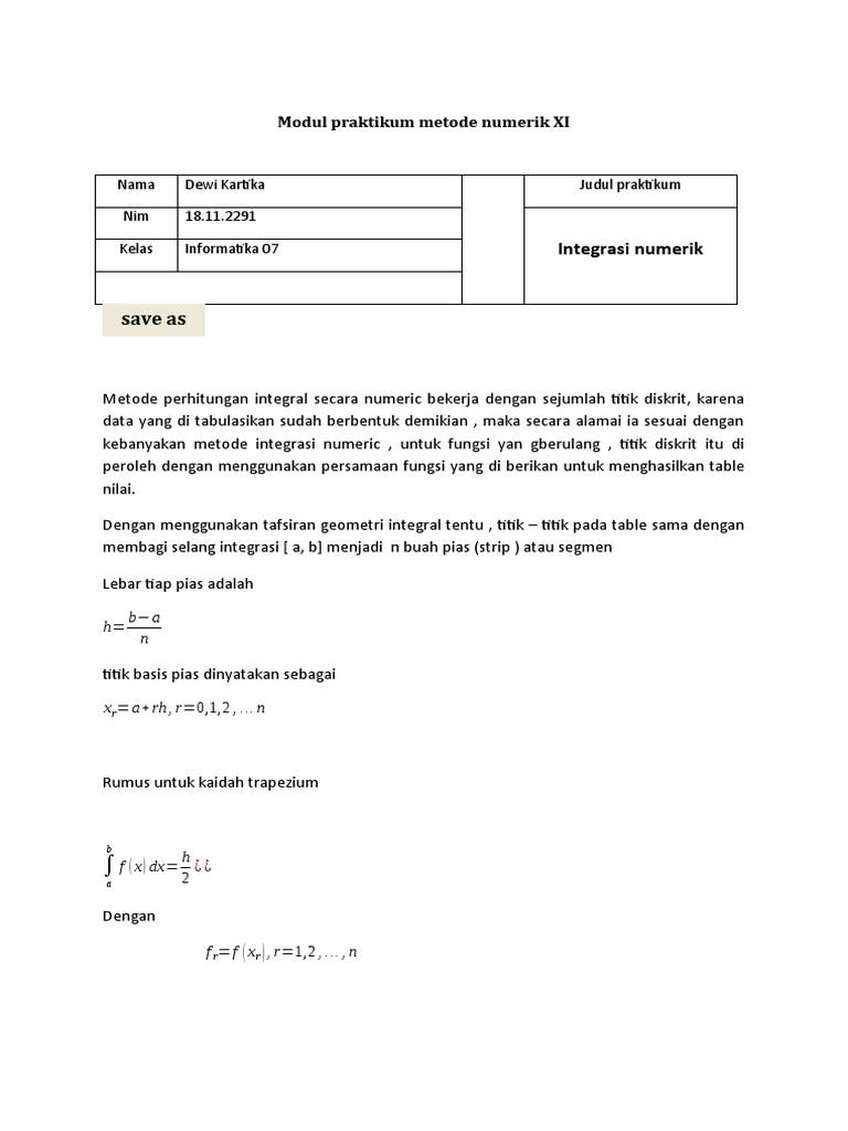 MODUL 11 - With Scilab | PDF