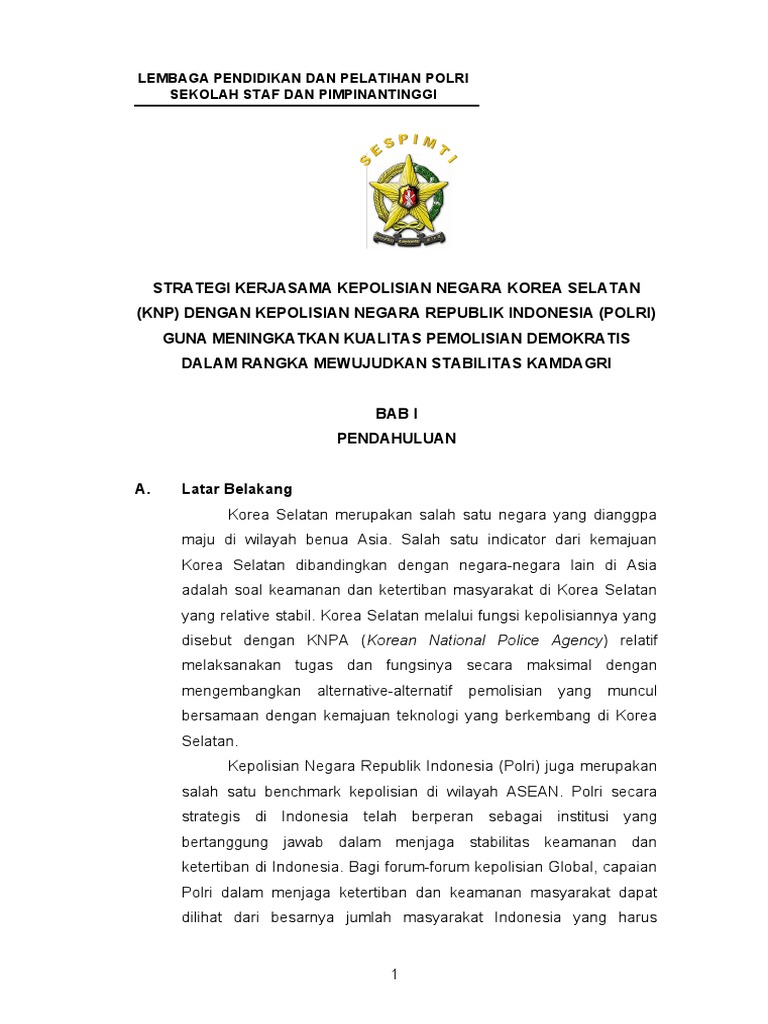 Laporan KKLN Korea | PDF