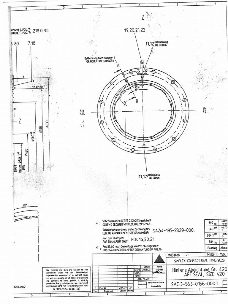 Stern Tube Seals | PDF