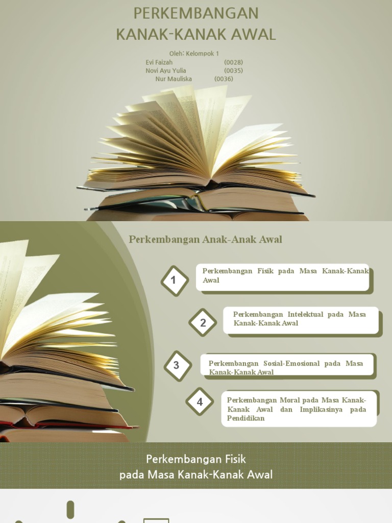 Kel1 - PPT Perkembangan Kanak-Kanak Awal | PDF | Kesehatan Holistik