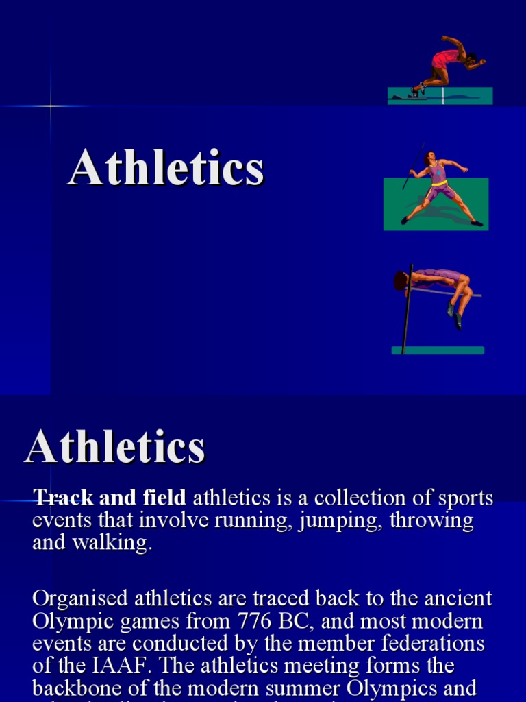 Athletics 1 | PDF | Track And Field | Running