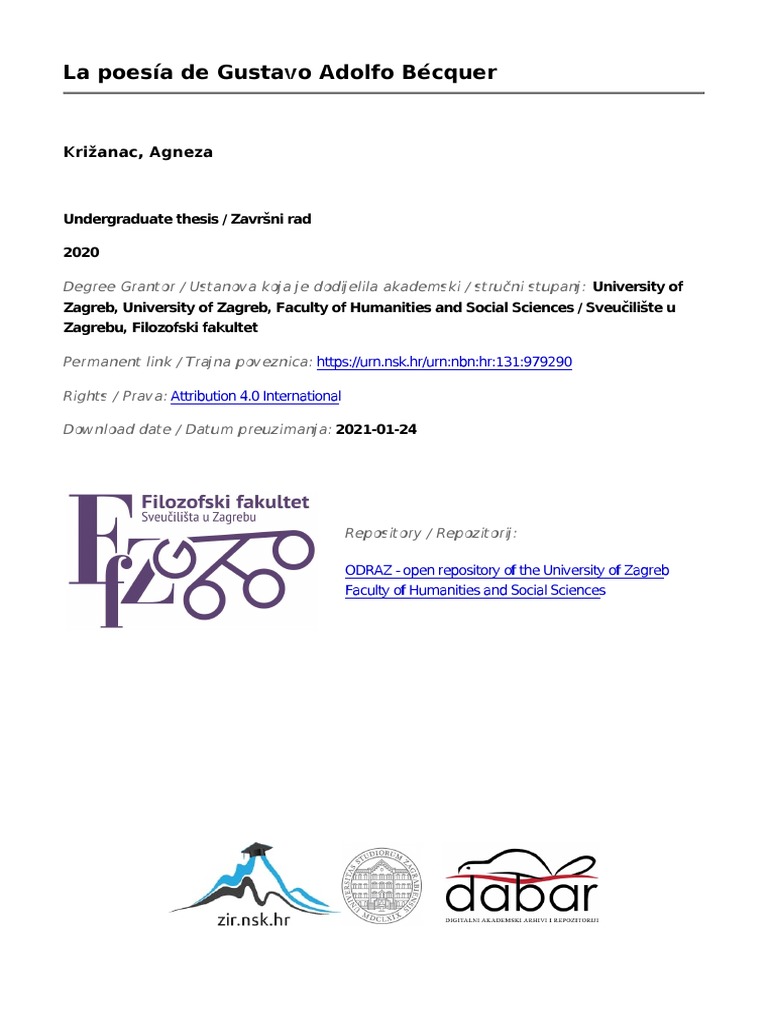 La Poesia de Gustavo Adolfo Becquer | PDF