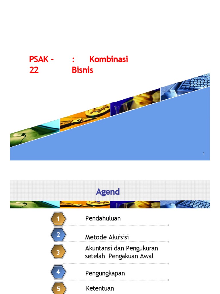 MATERI 2 PSAK 22 Kombinasi Bisnis | PDF | Pengelolaan Keuangan & Uang