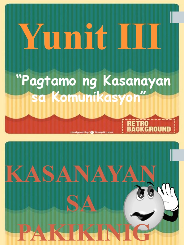 Yunit III | PDF