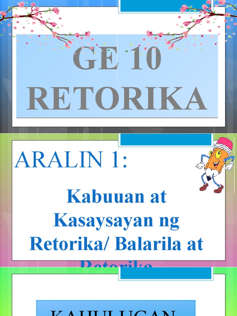 Retorika: Panimula | PDF