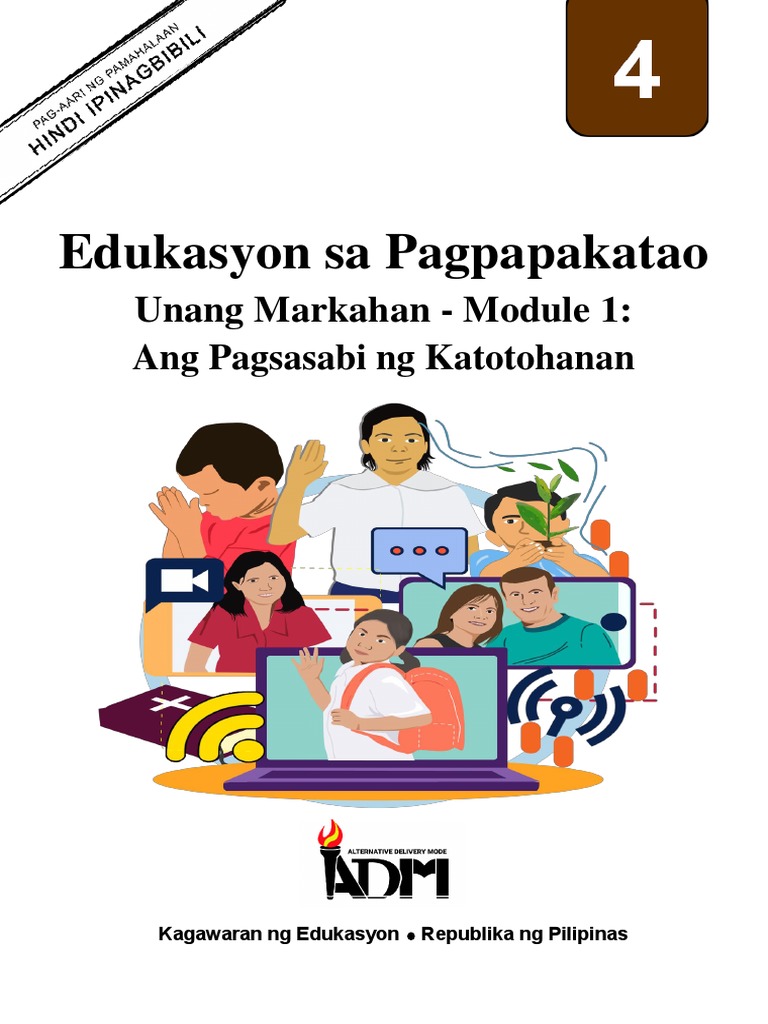 EsP4 Q1 Mod1 Ang-Pagsasabi-ng-Katotohanan v3 | PDF