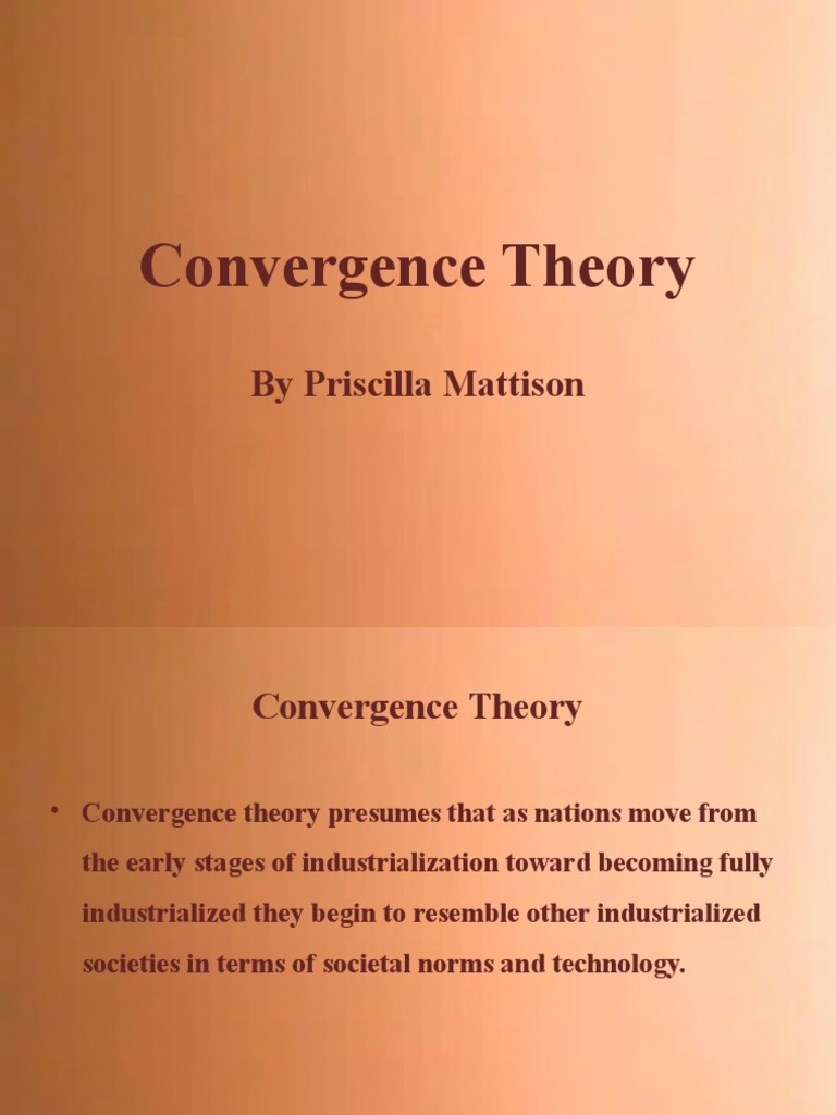 Convergence Theory | PDF