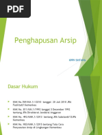 Perka ANRI No.37 Tahun 2016 Tentang Pemusnahan Arsip | PDF | Griya & Taman | Sains & Matematika