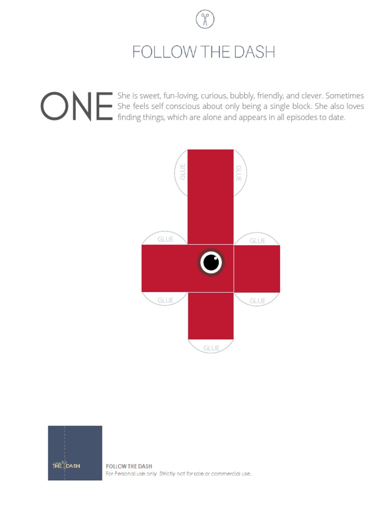 Numberblocks 1 | PDF | Clothing | Leisure