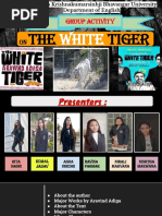 The White Tiger (Adiga Novel) | PDF