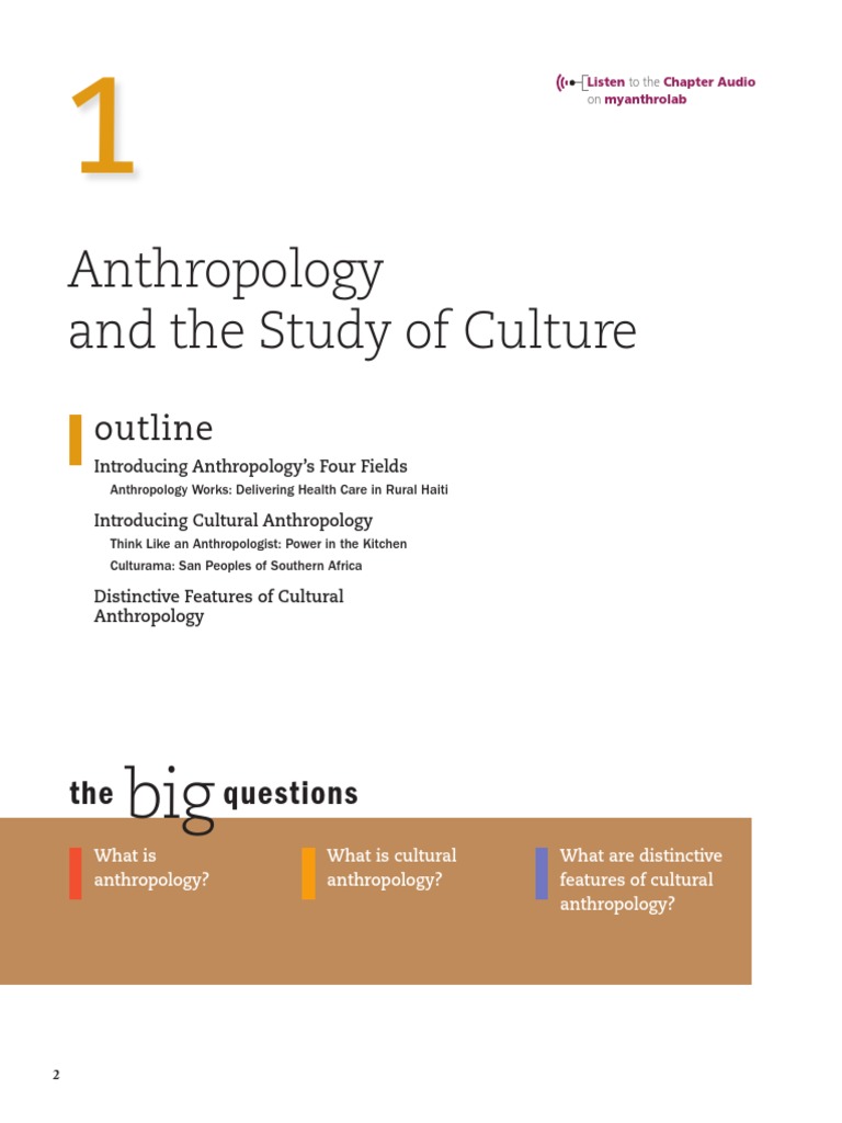 Introduction To Anthropology | PDF | Anthropology | Archaeology