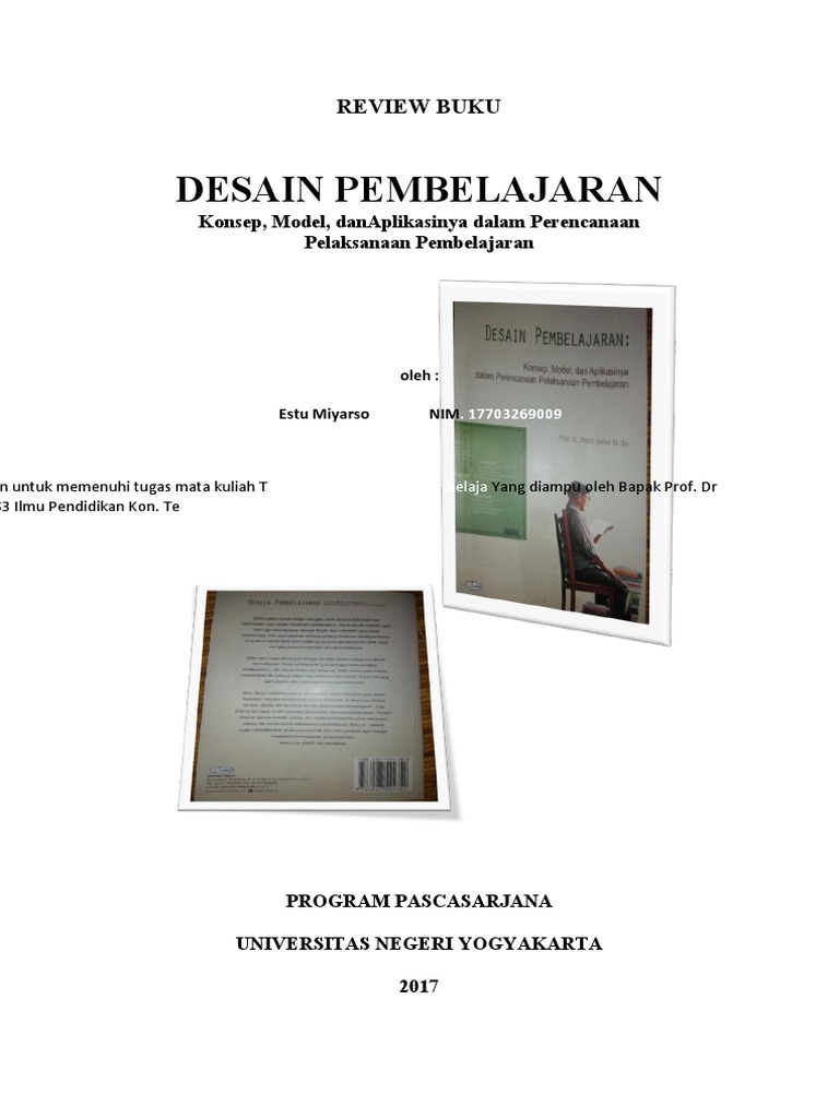 Review Buku Desain Pembelajaran | PDF | Karier & Perkembangan