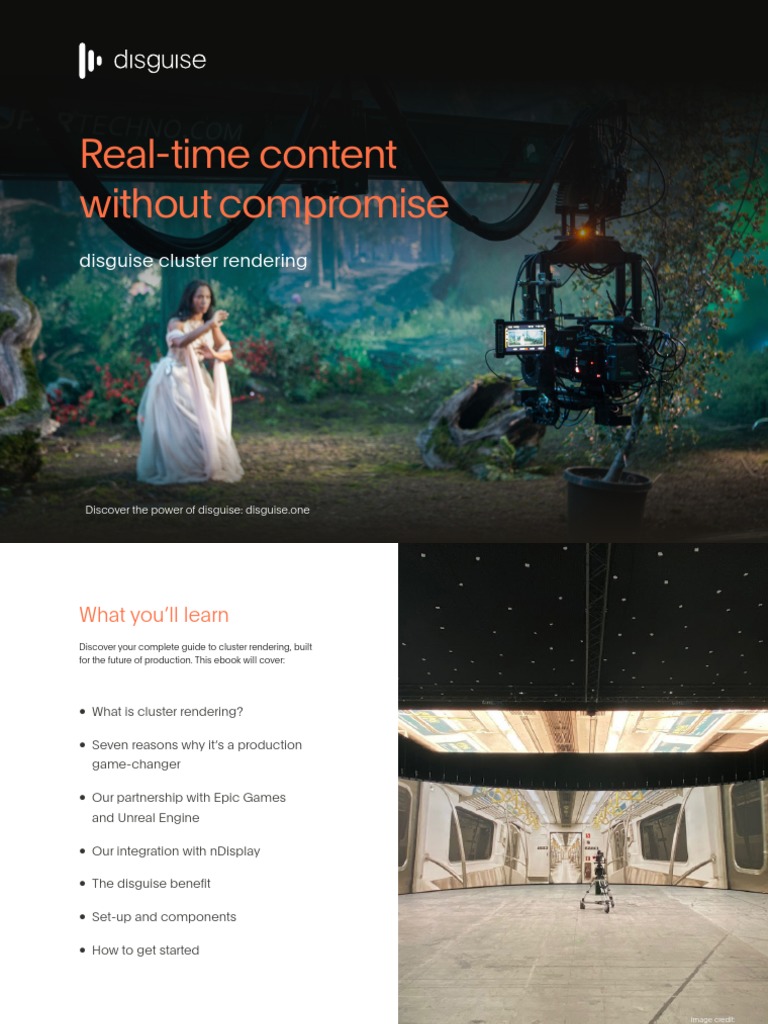 Disguise Cluster Rendering Ebook | PDF | Rendering (Computer Graphics) | Computer Cluster