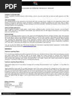 Acrytex Cast TDS | PDF | Materials