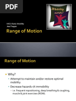 Range of Motion Procedure Checklist-1 | PDF | Anatomical Terms Of ...