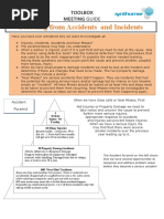 Tye-Pearson Accident Pyramid | PDF | Traffic Collision | Accident (General)