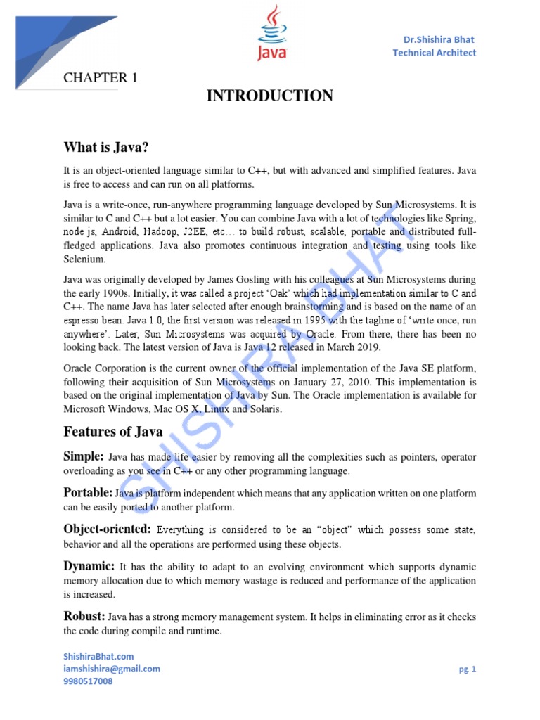 CoreJava Notes | PDF | Java Virtual Machine | Data Type