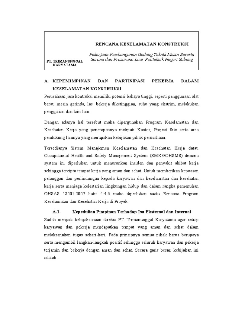 RKK 1 Politeknik Subang | PDF | Seni | Teknologi & Rekayasa