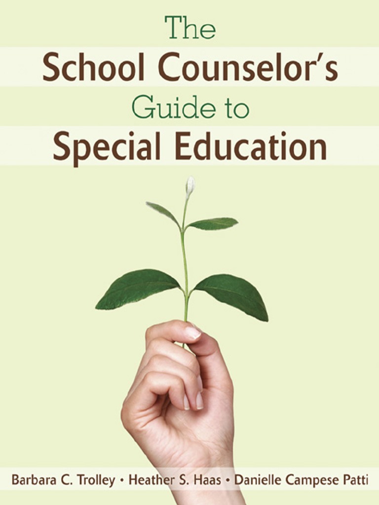 School Counselors Guide To Special Education by Trolley, Barbara ...