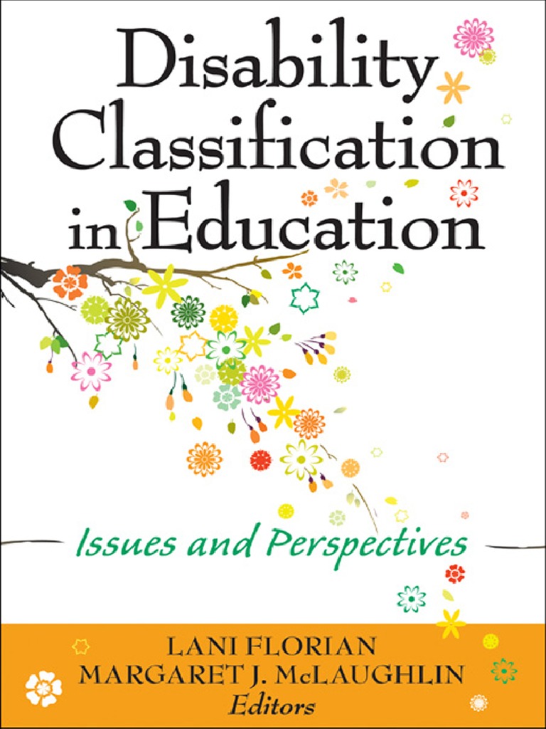 Disability Classification in Education | PDF | Special Education ...
