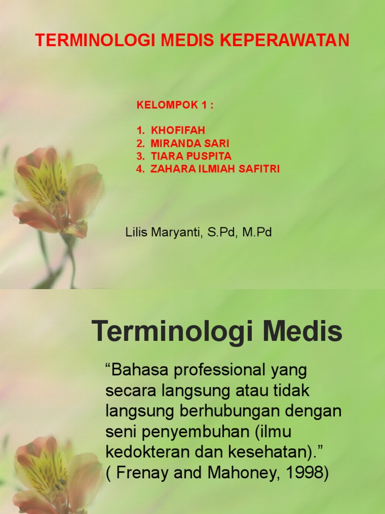 Terminologi Medis | PDF