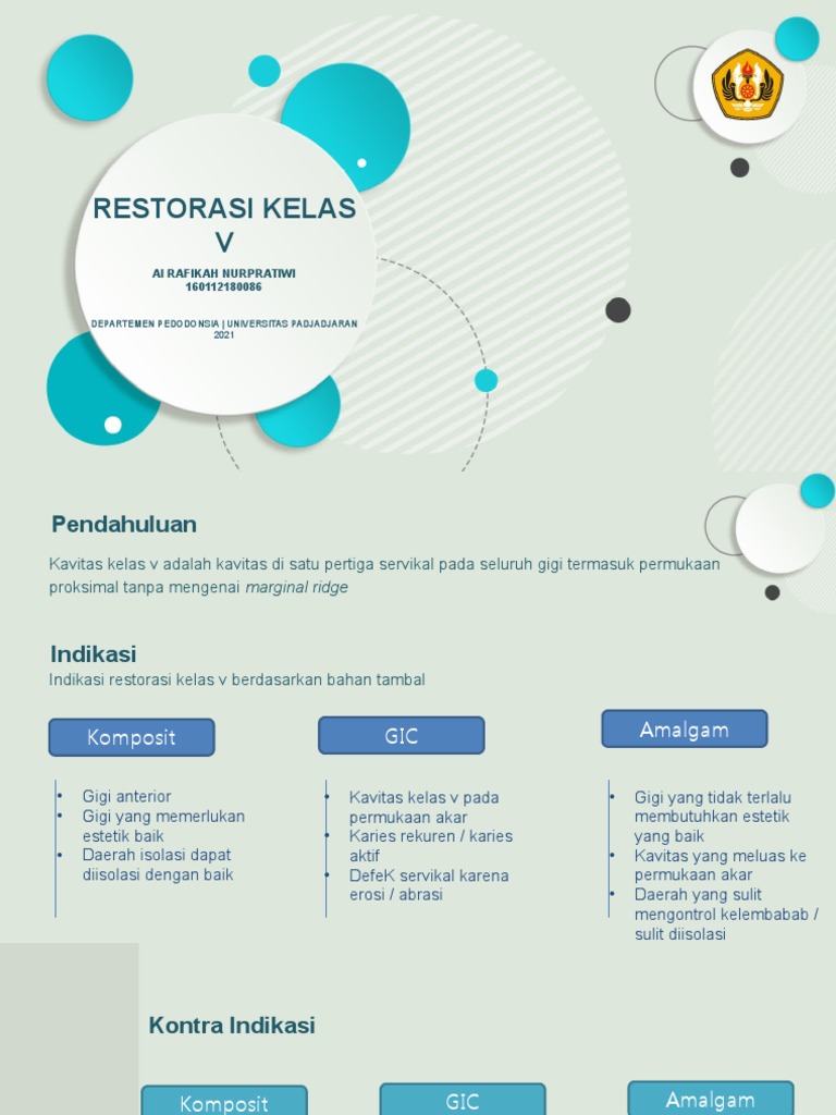 Restorasi Kelas V - Ai Rafikah Nurpratiwi - 160112180086 | PDF