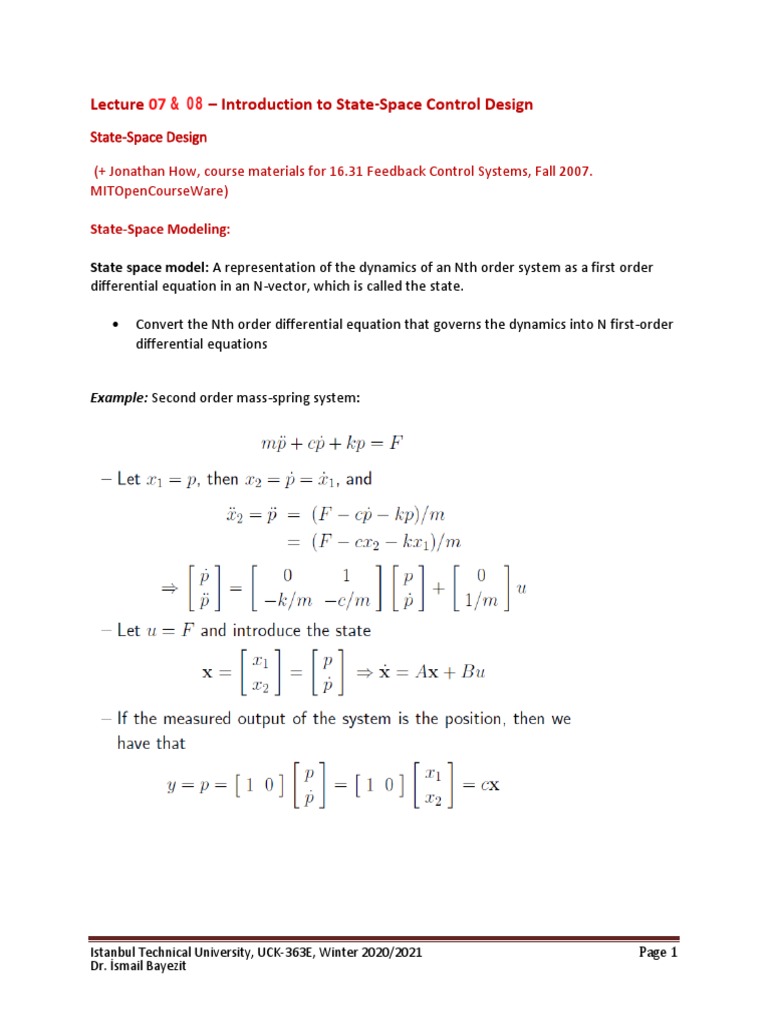 UCK363E Lecture7&8 | PDF | Analysis | Teaching Mathematics