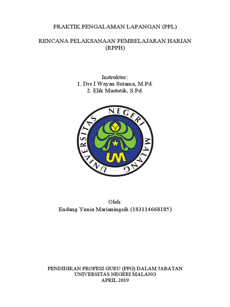 RPPH PPL 5 - LS Becak | PDF