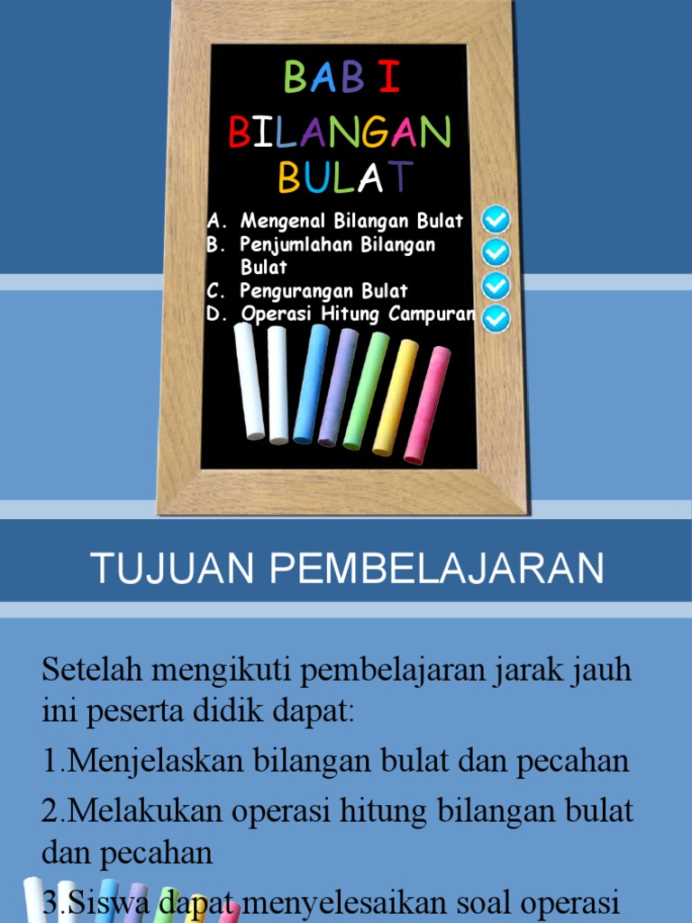 Materi Bilangan Bulat Kelas 7 | PDF