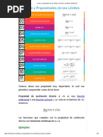 Formulas Basicas de Algebra | PDF