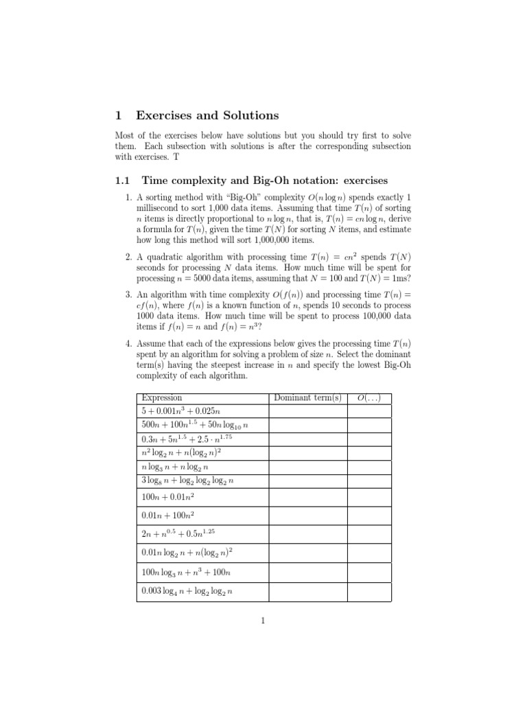 Assignment # 3 | PDF | Time Complexity | Logarithm
