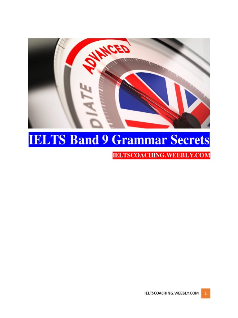 IELTS Band 9 Grammar Secrets | PDF | English Language | Essays