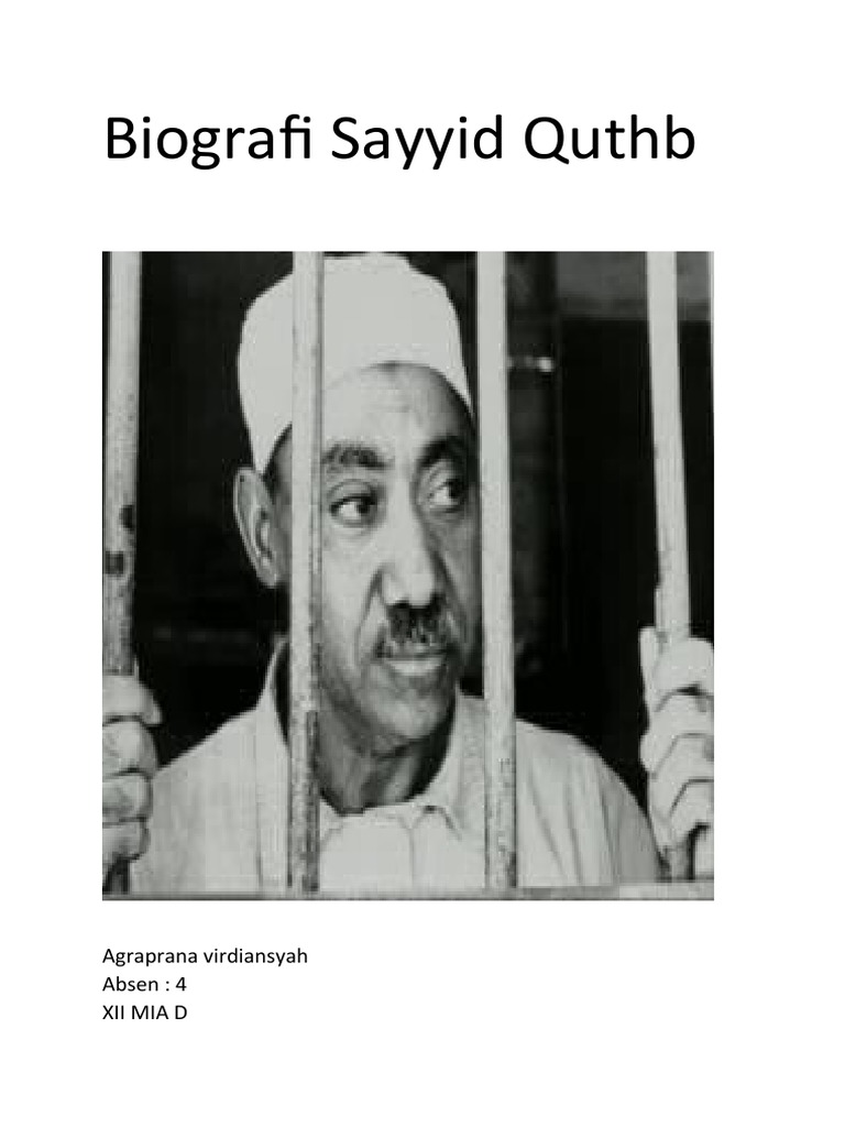 Biografi Sayyid Quthb | PDF | Agama & Spiritualitas