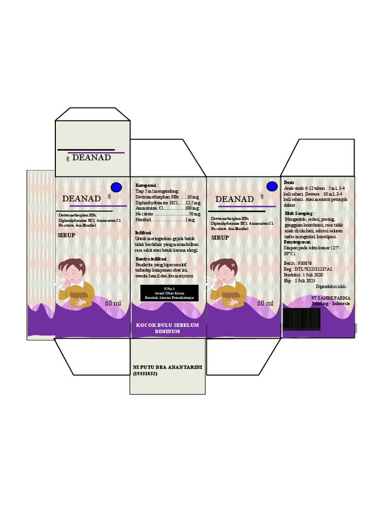 Desain Box Obat 2 | PDF
