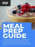 4 Hour Body Fat Loss Meal Plan | PDF | Lunch | Meal