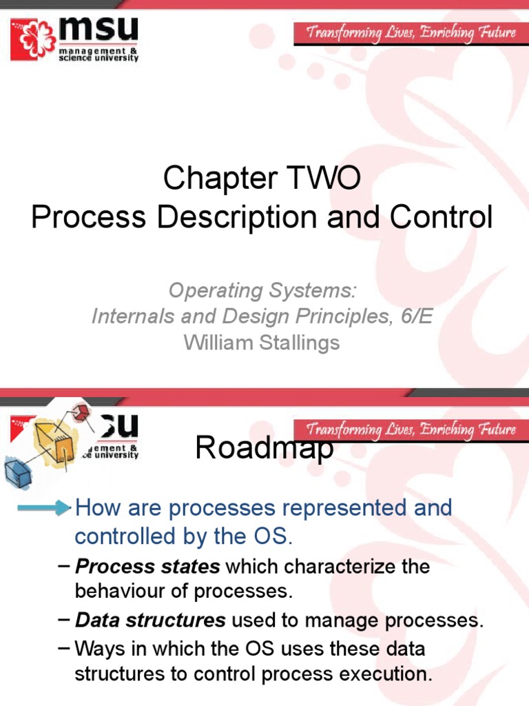 Chapter TWO - Process Description and Control | PDF | Process ...