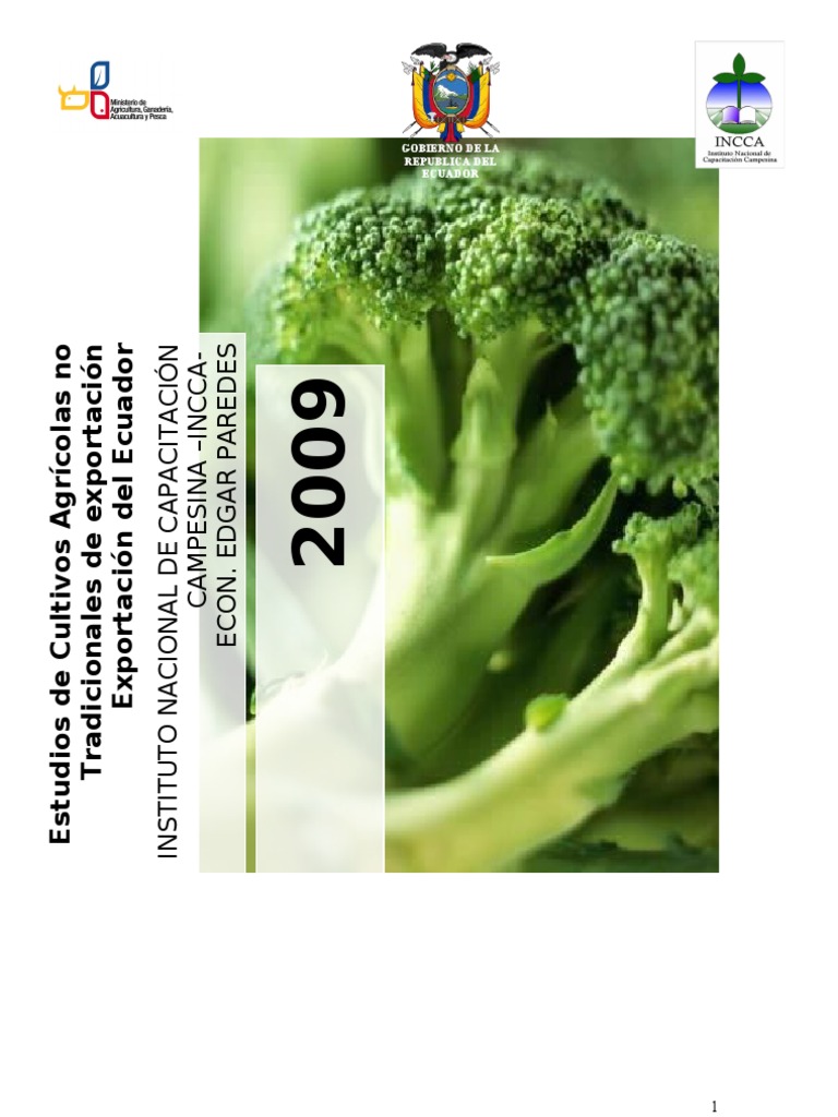 Cultivos Exportaci N Nacional | PDF | Ecuador | Agricultura ecológica