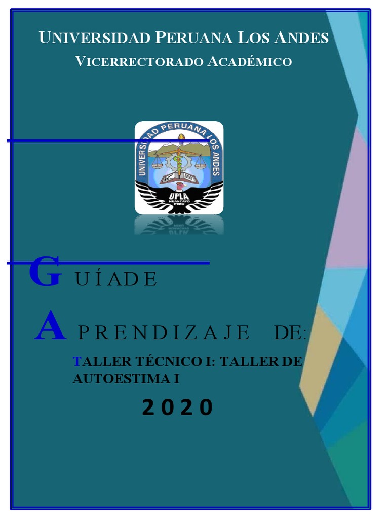Guia de Aprendizaje Autoestima I | PDF | Autoestima | Sicología