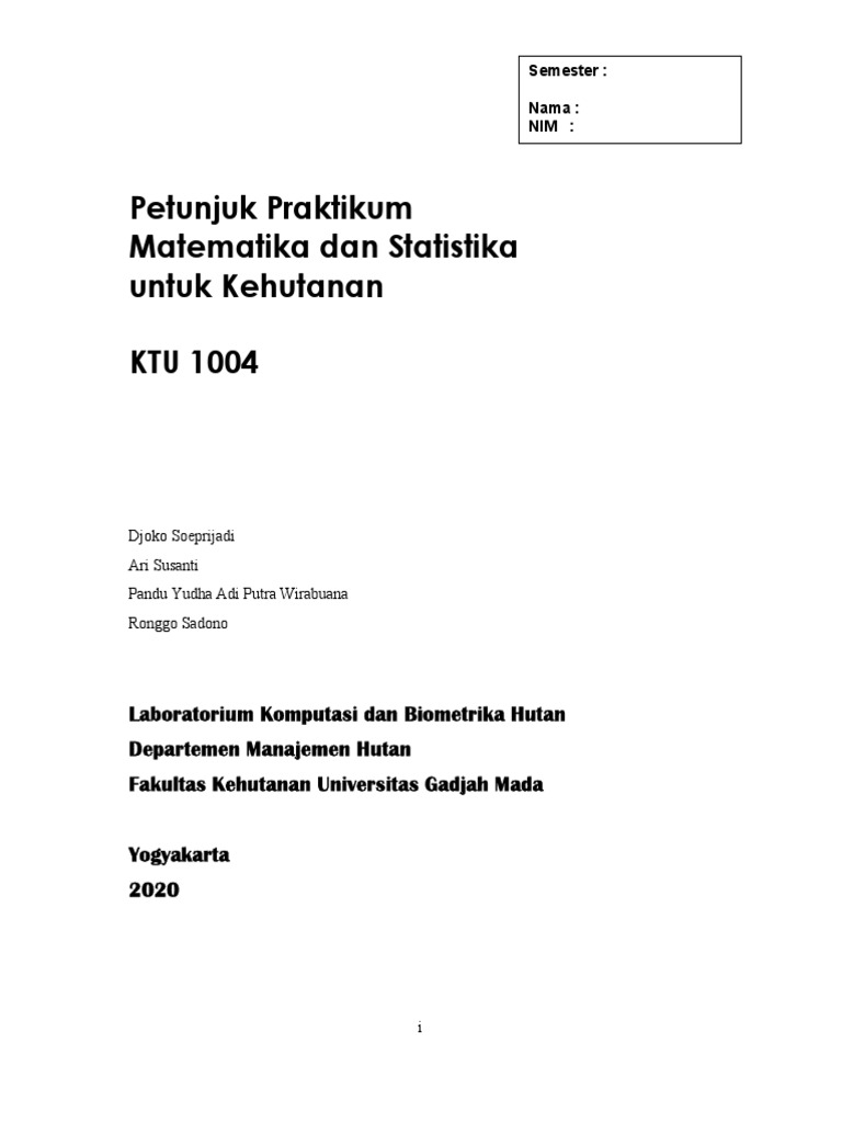 Modul Matstat | PDF