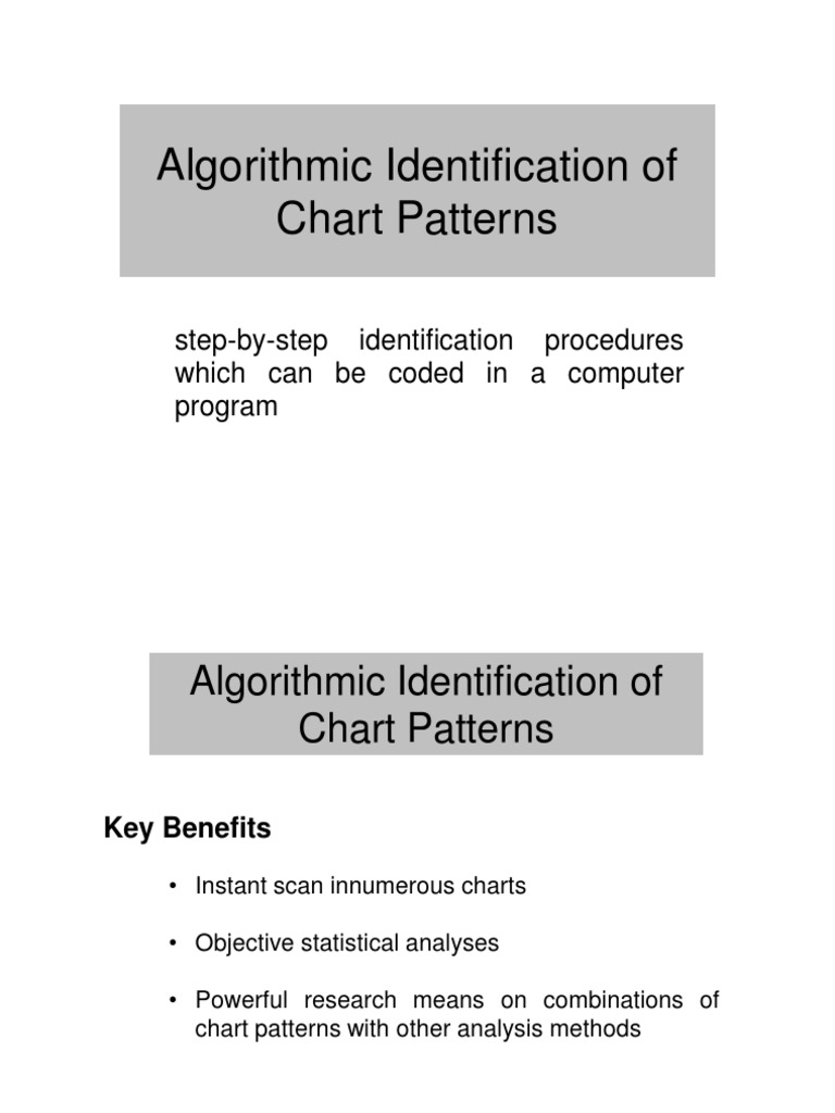 Algorithmic Identification of Chart Patterns | PDF | Technical Analysis ...