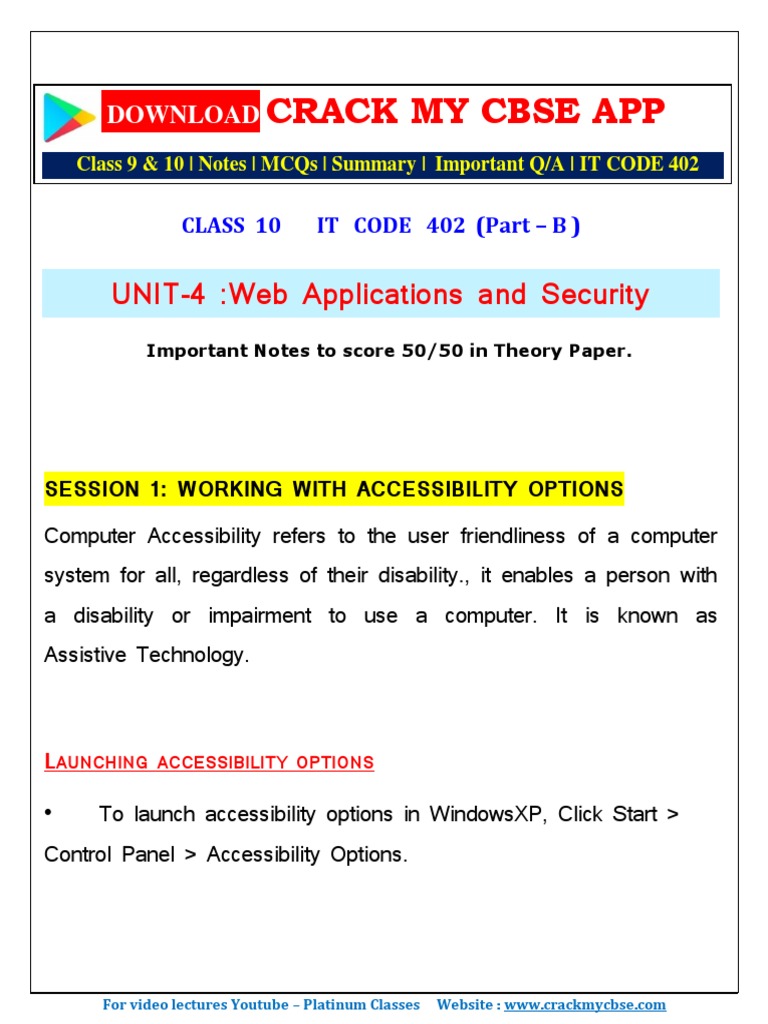 Web Applications And Security It Code 402 Notes Pdf Computer Network Password