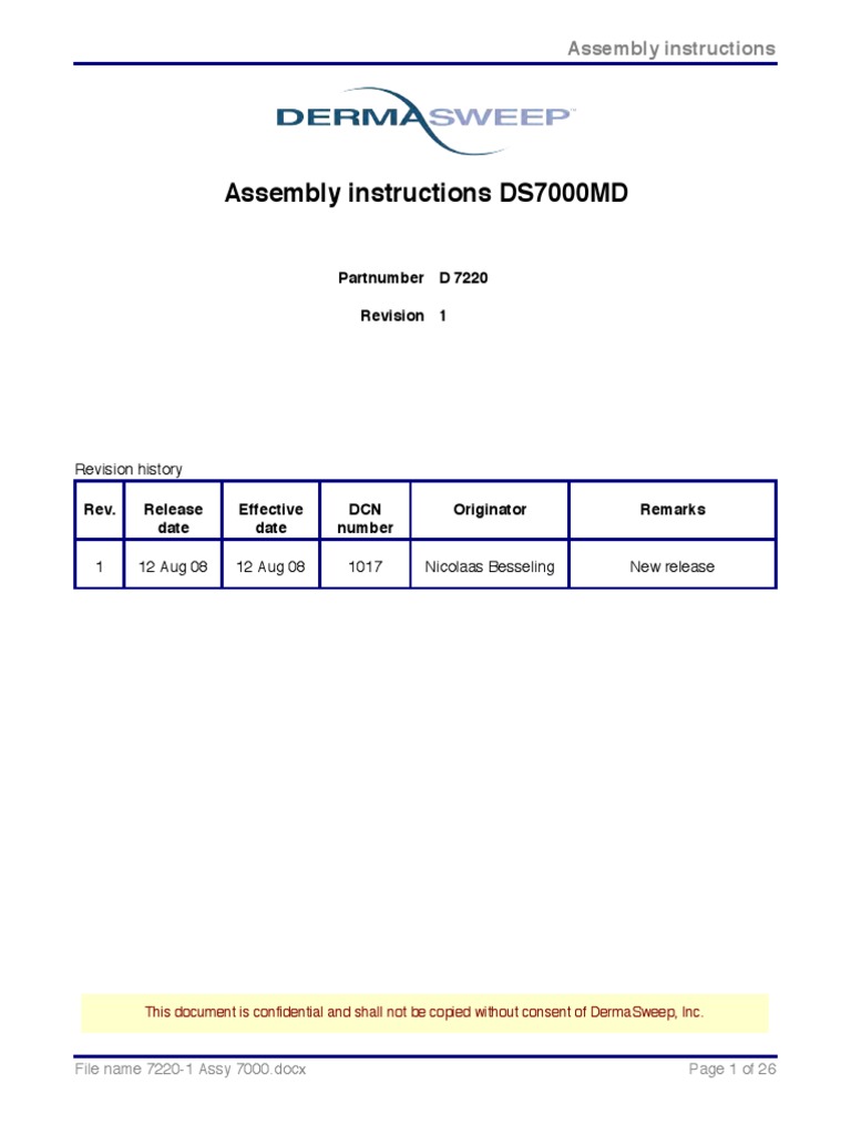 A7000 Service Manual r2012 | PDF